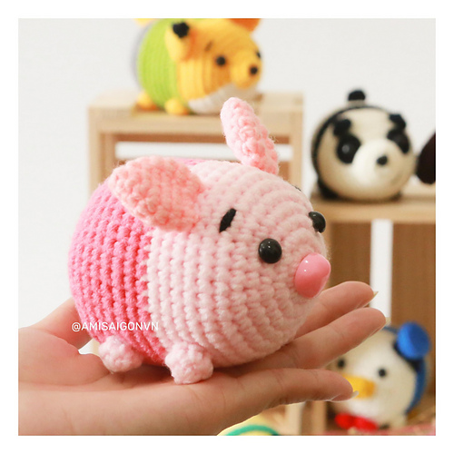Ravelry: Amigurumi Tsum Tsum pattern by Vui Vui