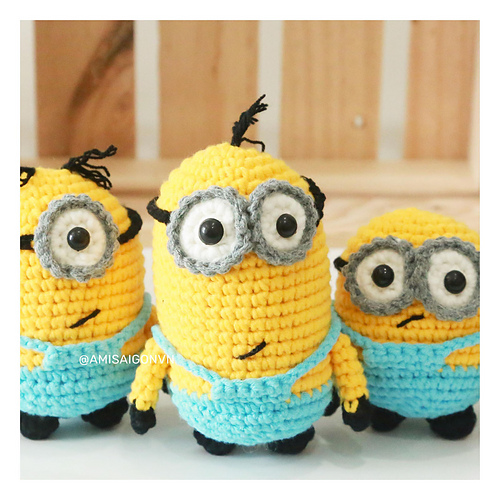 Ravelry: Amigurumi Minion Kevin pattern by Vui Vui