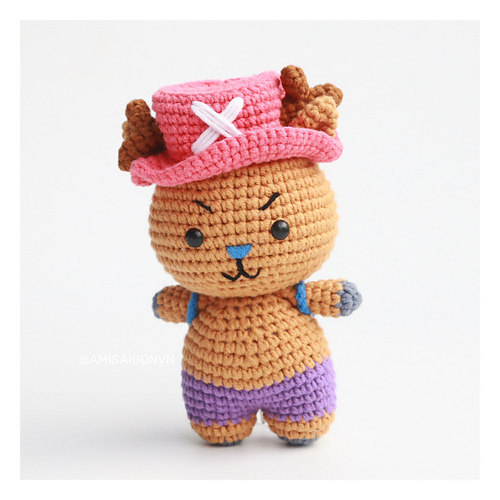 Ravelry: Amigurumi Chopper Character pattern by Vui Vui