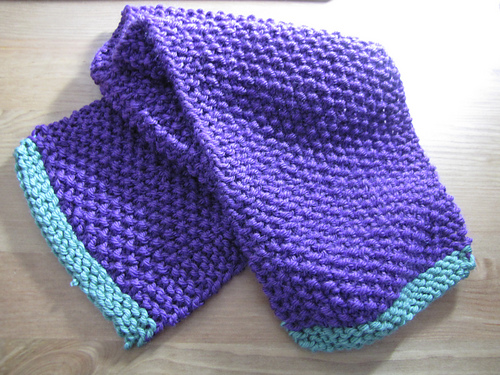 Ravelry: Moss Stitch Scarf pattern by Debbie Bliss