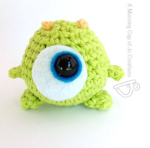 Ravelry: Monsters Inc. Baby Mike and Sulley pattern by Josephine Wu