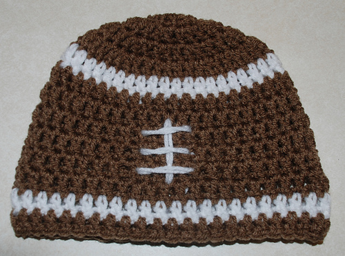Ravelry: Football hat pattern by Amy Lehman