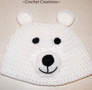 Ravelry: Polar Bear Child Hat pattern by Amy Lehman