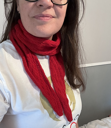 Ravelry: ARMOR scarf pattern by ANKESTRiCK