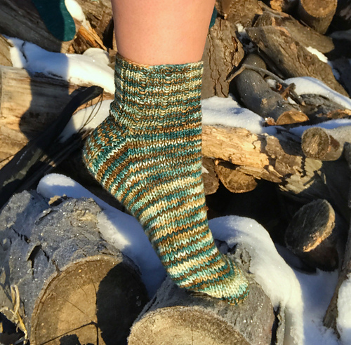 Ravelry: Basic Bitch Beginner Socks pattern by Kari Pedersen