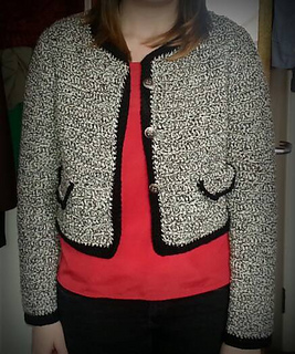 Ravelry: amyalicedonoghue's Coco Chanel Jacket