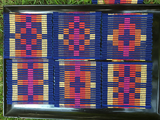 Ravelry: amygwen99's First Warp Rep Mug Rugs