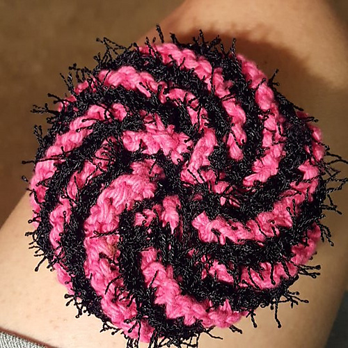 Ravelry: Tawashi Spiral Scrubbie Sponge pattern by Codi Hudnall