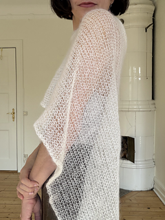 Ravelry: The Mohair Poncho pattern by amyisknitting