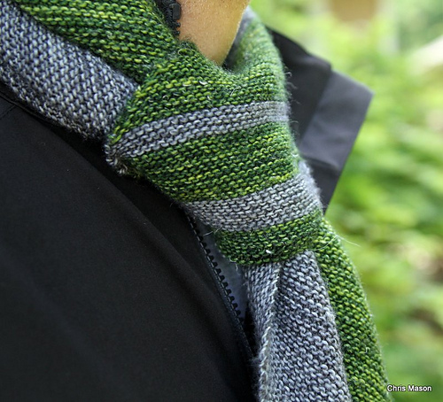 Ravelry: Fibonacci Biased Knit Scarf pattern by Chris Mason