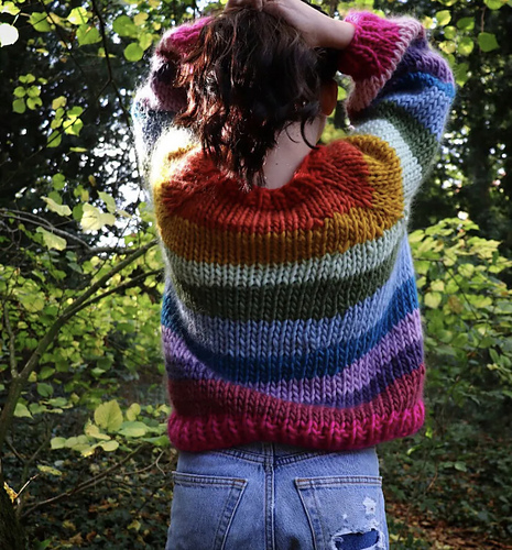 Ravelry: Scrappy Weekend Sweater pattern by Knit Folk