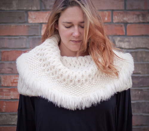 Ravelry: Camille's Snow Hood pattern by Diana Burk