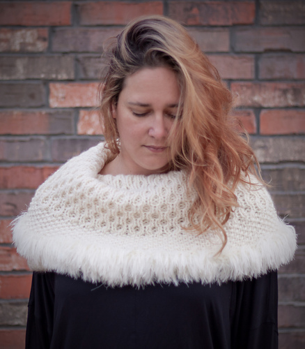 Ravelry: Camille's Snow Hood pattern by Diana Burk