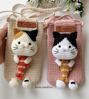 Ravelry: Cat pouch pattern by Trần Thị Hạnh