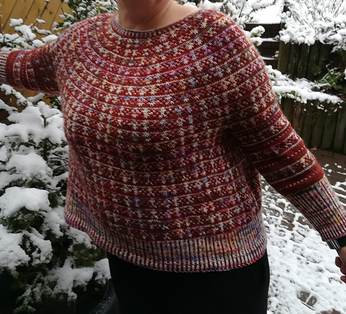 Ravelry: Leisurely Slip Stitch Sweater pattern by Iris Schreier