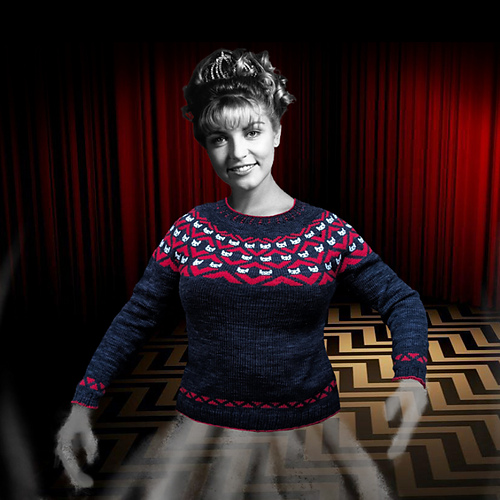 Ravelry: White Cats in the Black Lodge pattern by Marna Gilligan