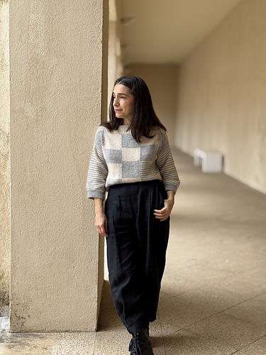 Ravelry: MODULAR Sweater pattern by Juana Román