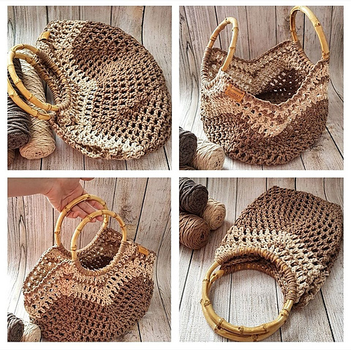 Ravelry: AnDREAMStudio's Rope Net Bag
