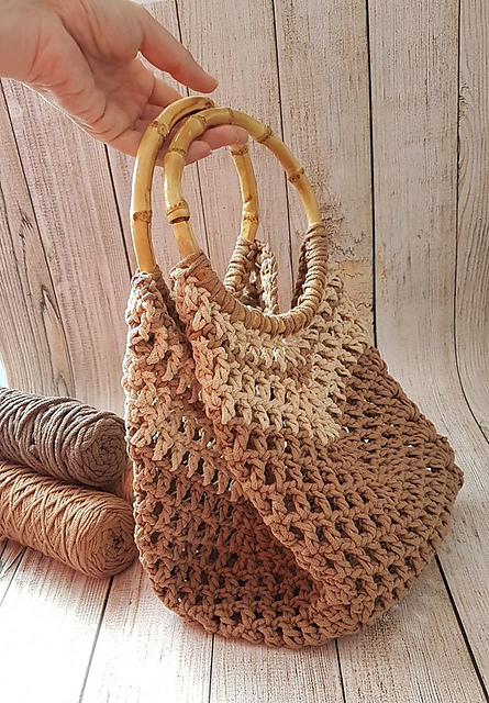 Ravelry: andreamcollection's Rope Net Bag