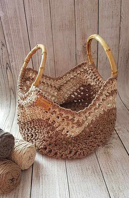 Ravelry: andreamcollection's Rope Net Bag