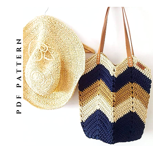 Ravelry: Soft Rope Tote Bag pattern by AnDREAM Crochet