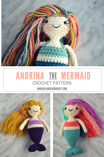 Ravelry: Andrina the Mermaid pattern by And She Laughs