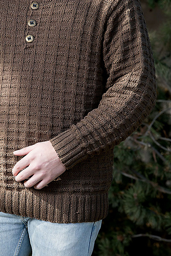 Ravelry: Spring Henley pattern by Melissa Leapman
