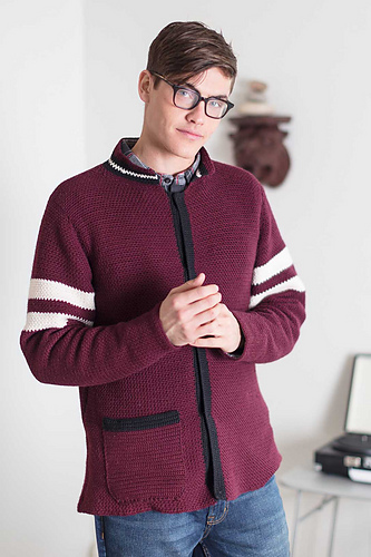 Ravelry: Varsity Jacket pattern by Shannon Mullett-Bowlsby