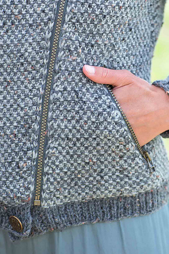 Ravelry: Throttle Moto Jacket pattern by Amy Gunderson