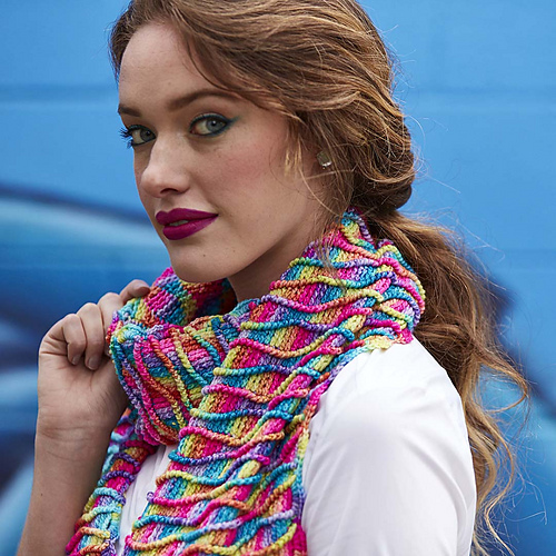 Ravelry: Kaleidoscope Scarf pattern by Anastasia Popova