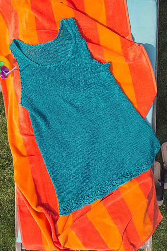 Ravelry: Waves Tank pattern by Andrea Cull