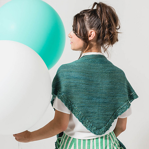 Ravelry: Turbulence Shawl pattern by Angela Tong
