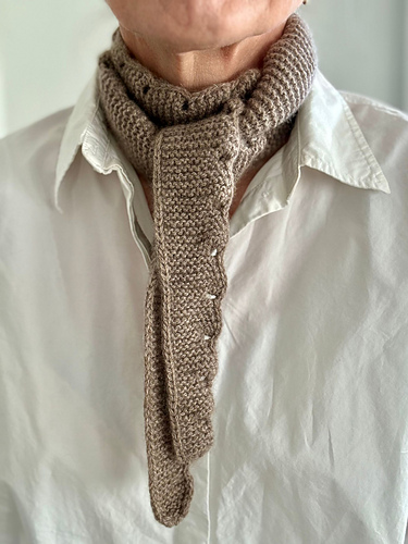 Ravelry: Norma & Nellie Scarf pattern by JoJo Knitwear