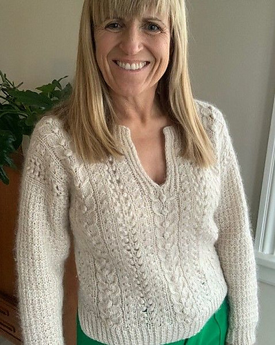 Ravelry: CoCo Swirl Sweater pattern by JoJo Knitwear