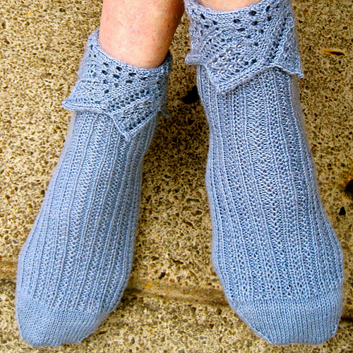 Ravelry: Chelsea Beaded Socks pattern by Linda Lehman