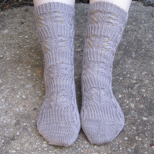 Ravelry: Lori's Favorite Beaded Socks pattern by Linda Lehman
