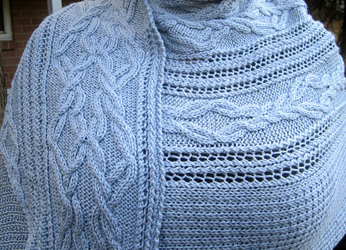 Ravelry: Arket Cabled Cuneate pattern by Linda Lehman
