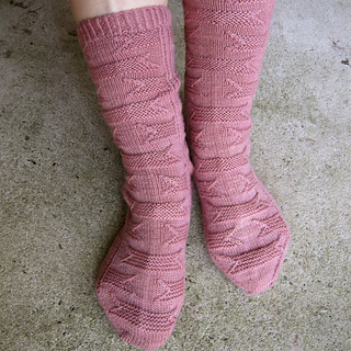 Ravelry: Babbage Twisted Socks pattern by Linda Lehman
