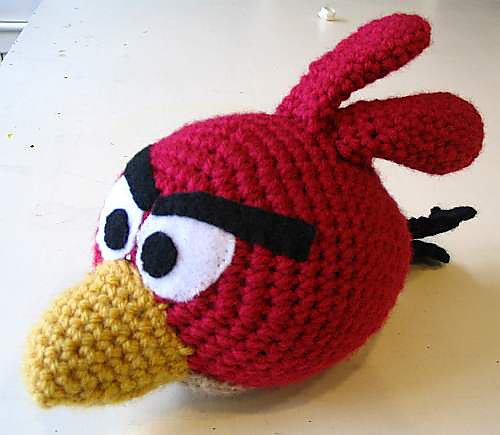 Ravelry: Red Angry Bird pattern by Angela Anderson