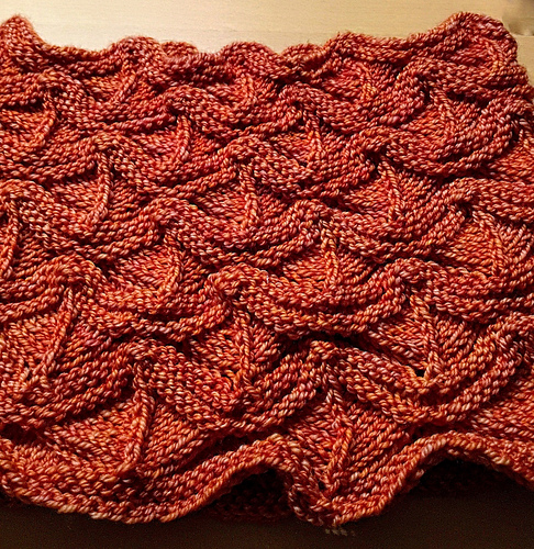 Ravelry: Dragon Skin Cowl pattern by Angela Mühlpfordt
