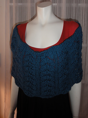 Ravelry: Moms knit caplette pattern by Angel Ces