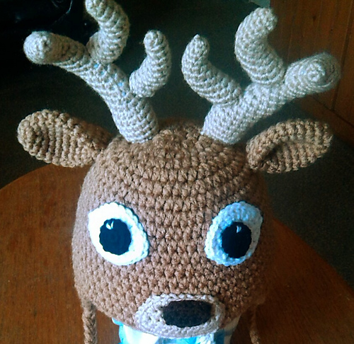 Ravelry: Big Buck Deer Hat pattern by Pam Woods