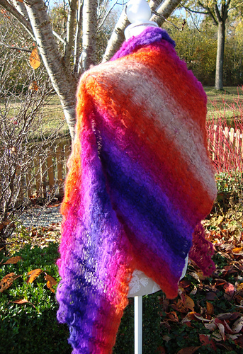 Ravelry: 2 Solomon Knot Shawls pattern by Cirsium Crochet