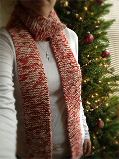 Ravelry: Easy Christmas Scarf pattern by Fake Housewife of Kansas City