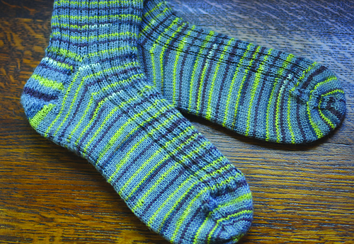 Ravelry: Simple Ribbed Socks pattern by Angela Law
