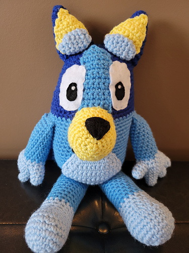Ravelry: Crochet Bluey pattern by Angela N Turner