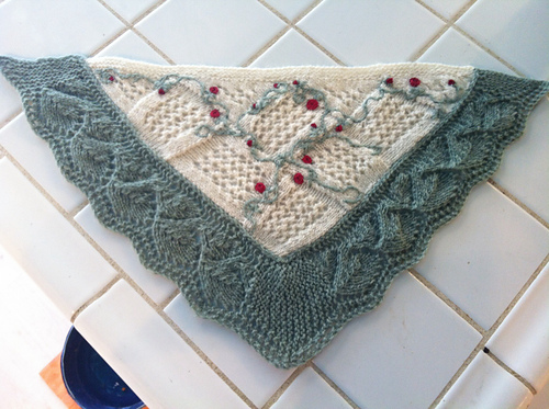 Ravelry: Rose Arbor Shawl pattern by Terri Major