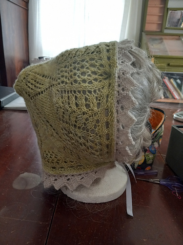 Ravelry: A Victorian Bonnet pattern by Heather Vaughan Lee