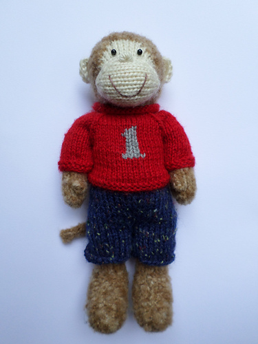 Ravelry: Monkey in a sweater pattern by Julie Williams