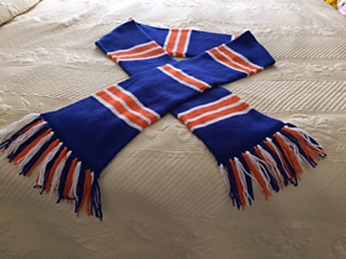 Ravelry: School Spirit Striped Scarf pattern by Reed Piernock